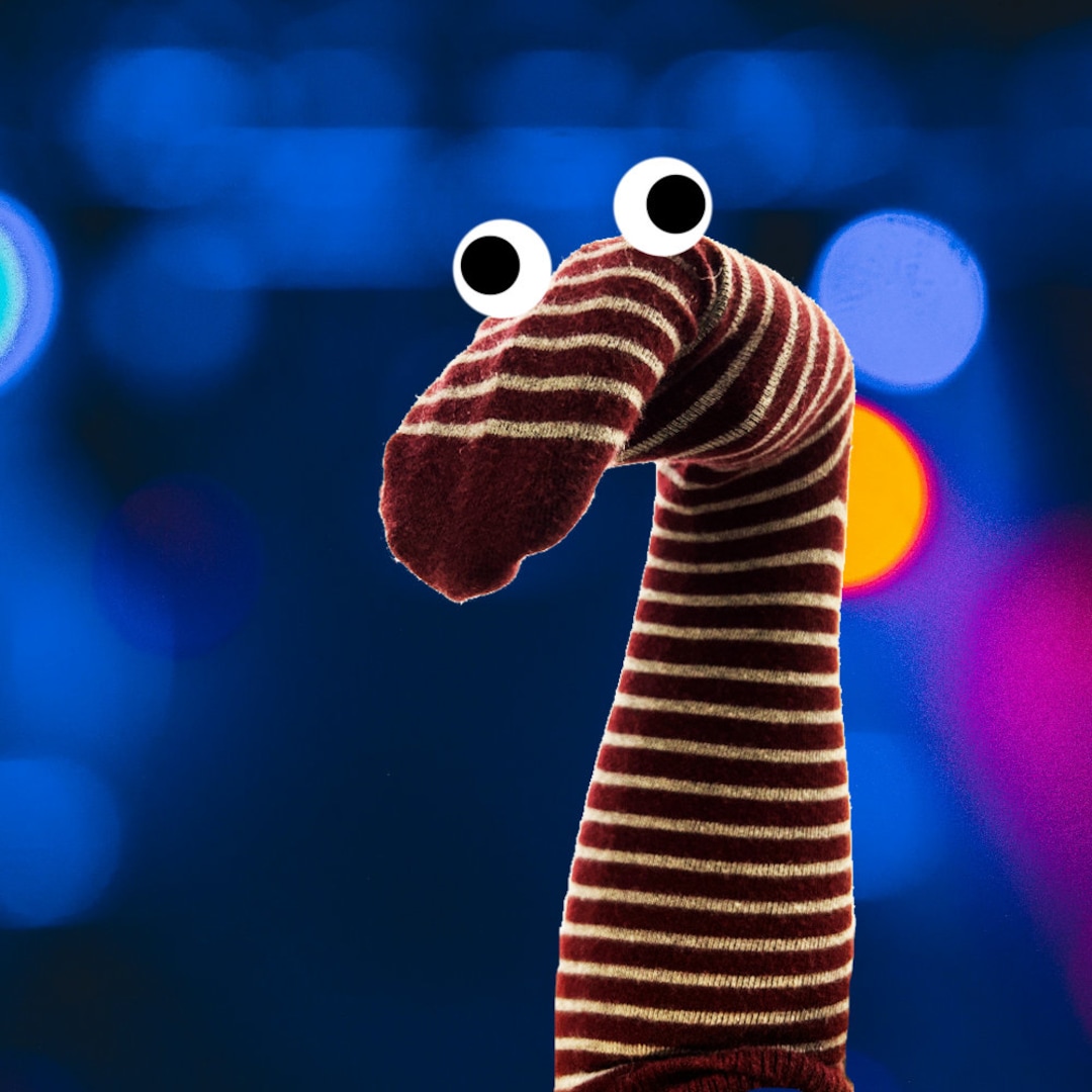 Sock Puppet Pngtuber Model | Brad (striped Sock) - Etsy