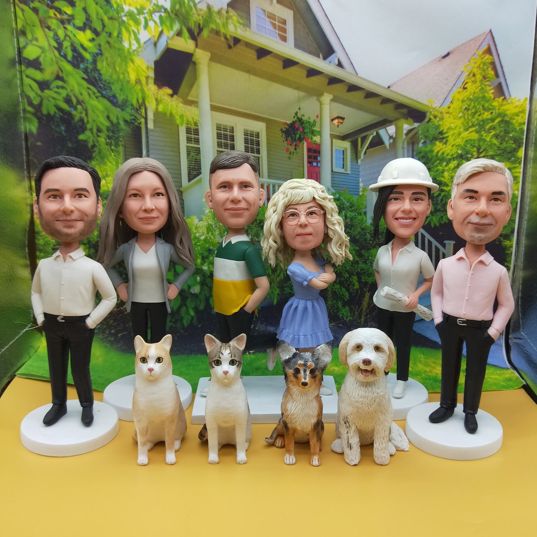 Man Bobble Head Custom, Personalized Birthday Bobblehead for Dad ...