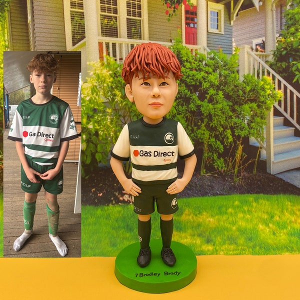 Football Bobblehead - Etsy