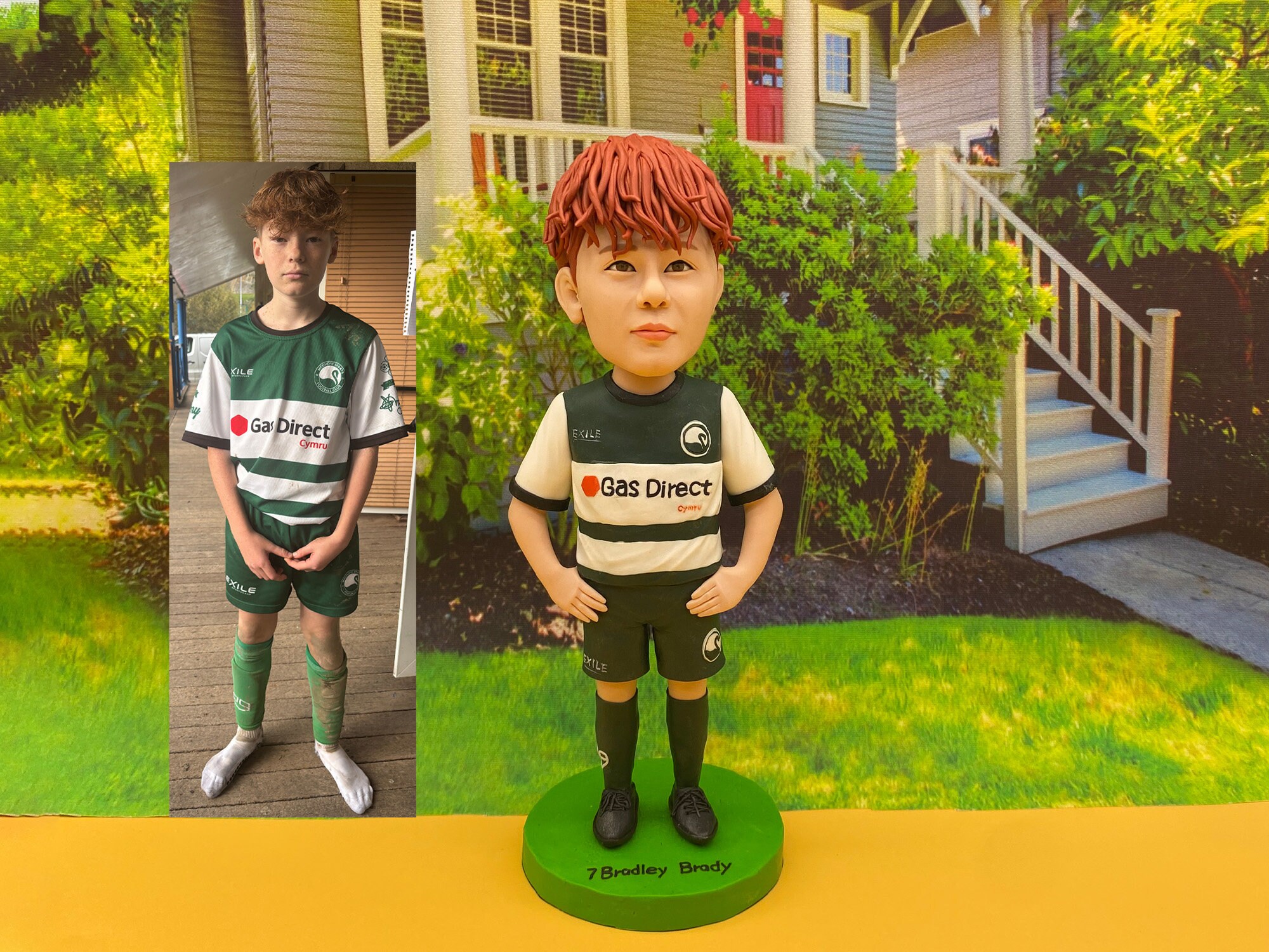 Custom Football Player Bobblehead, Customized Football Bobbleheads ...