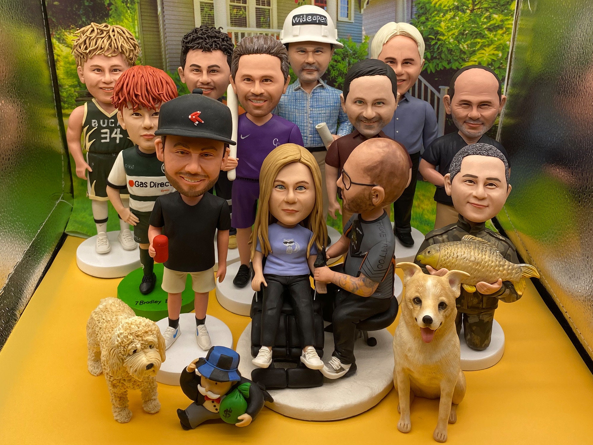 Personalized Bobbleheads, Personalized Birthday Bobbleheads for Him ...