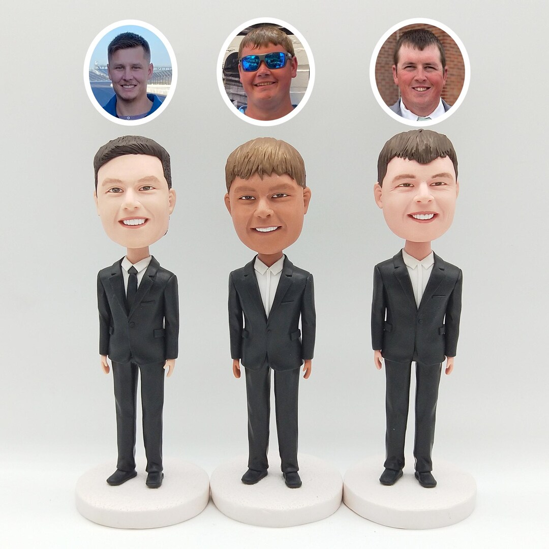 Custom Bobbleheads, Custom Men's Bobbleheads, Groomsmen Gifts, Best ...