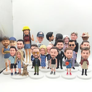 Customised Fisherman Bobblehead, Custom Fishing Enthusiast Bobbleheads ...