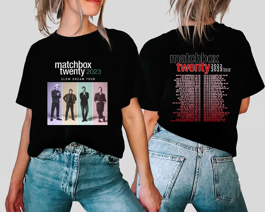 Matchbox Twenty Band Shirt Matchbox 20 Slow Dream Tour Shirt - Etsy