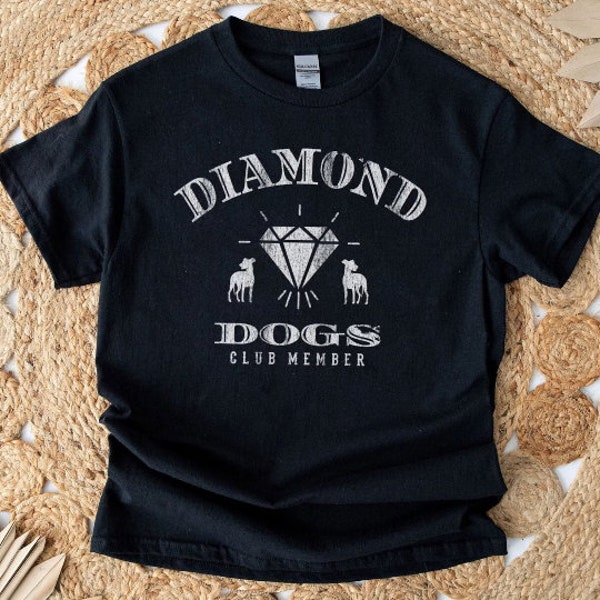 Diamond Dogs Shirt - Etsy