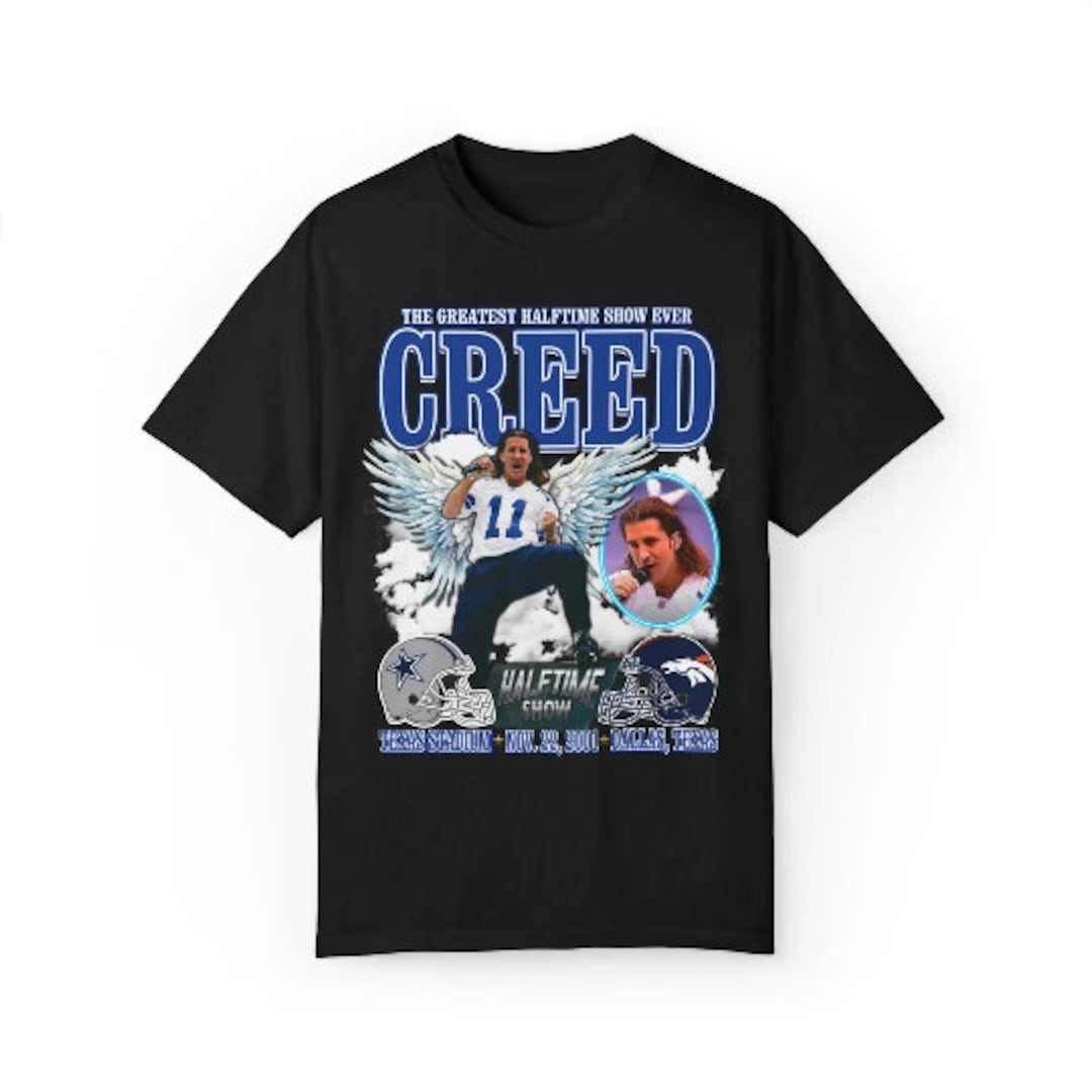 The Greatest Halftime Show Ever Creed Shirt - Etsy