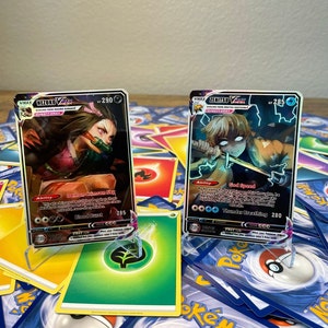 Demon Vmax Inspired Cards - Etsy