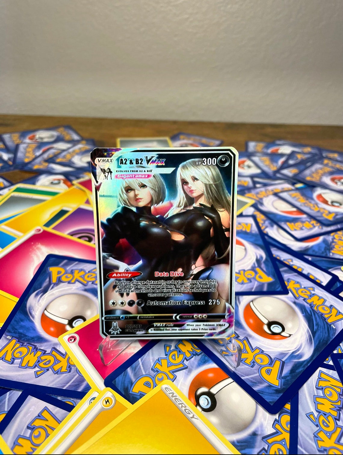 Automata Vmax Pokemon Inspired Cards - Etsy