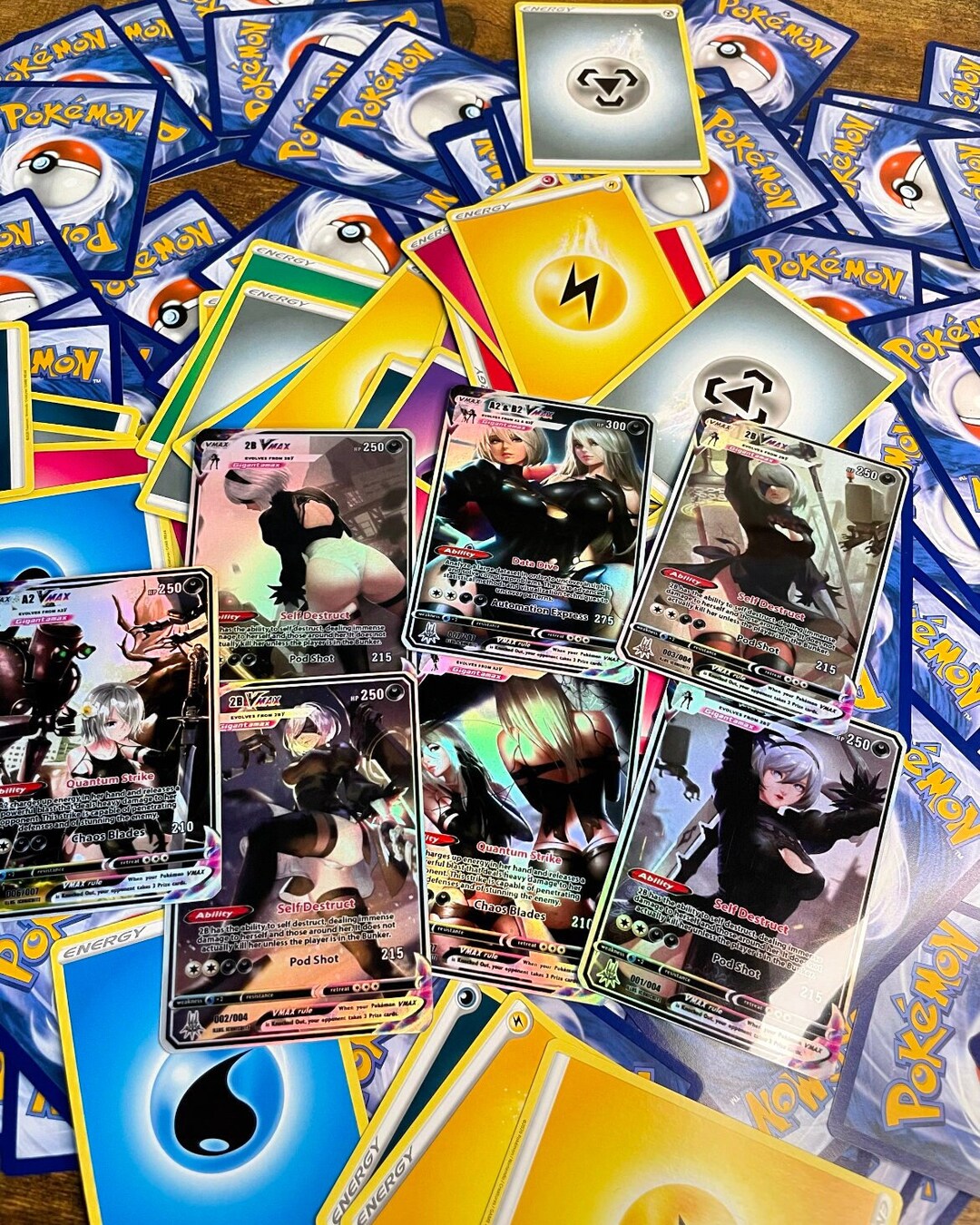 Automata Vmax Pokemon Inspired Cards - Etsy