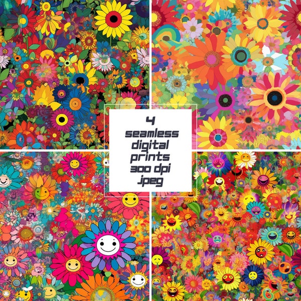 Sunflower Kaws Digital Wall Art - Etsy