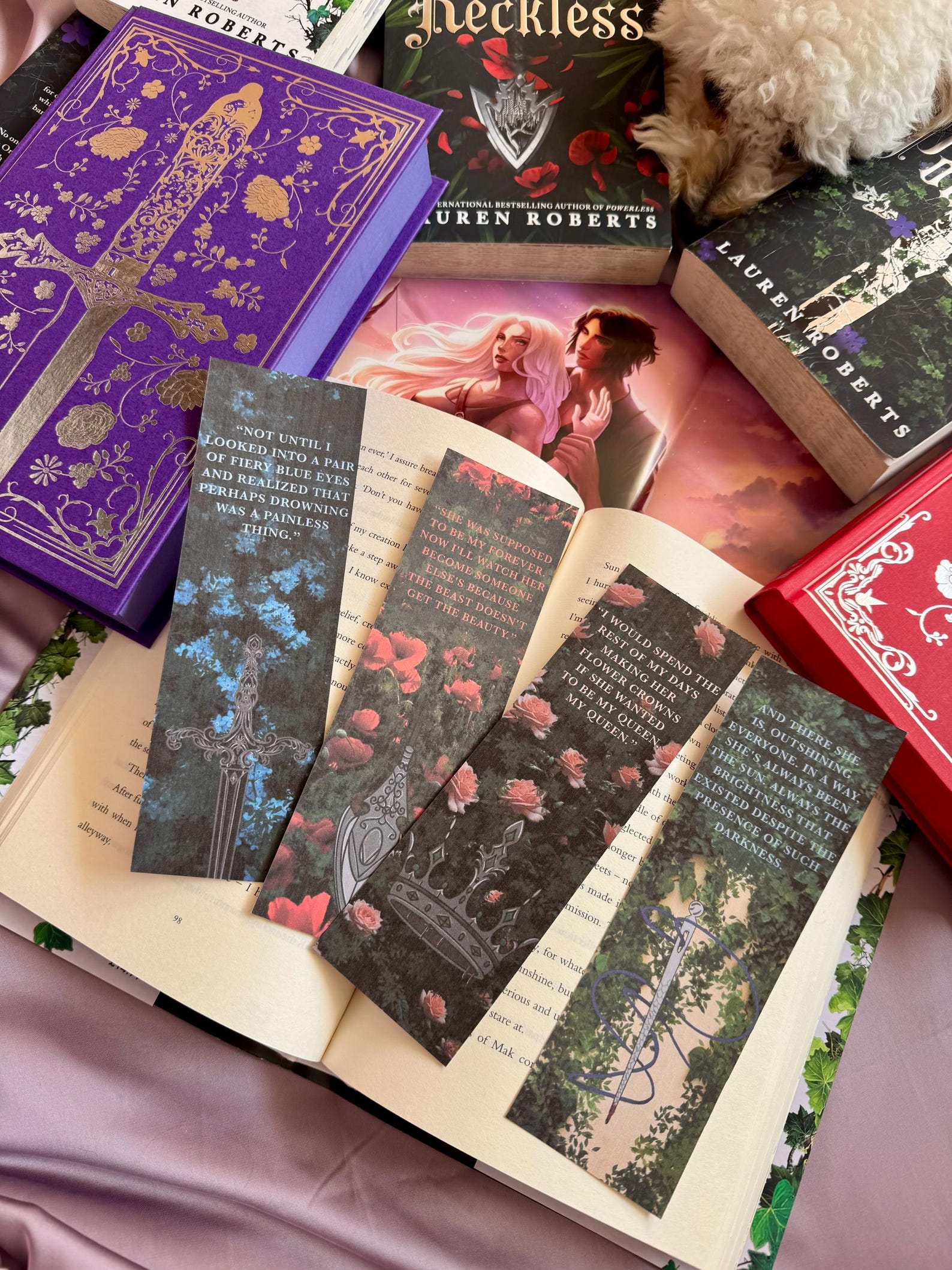 Powerless Bookmark Set | Digital Printable Bookmarks for Book Lovers ...