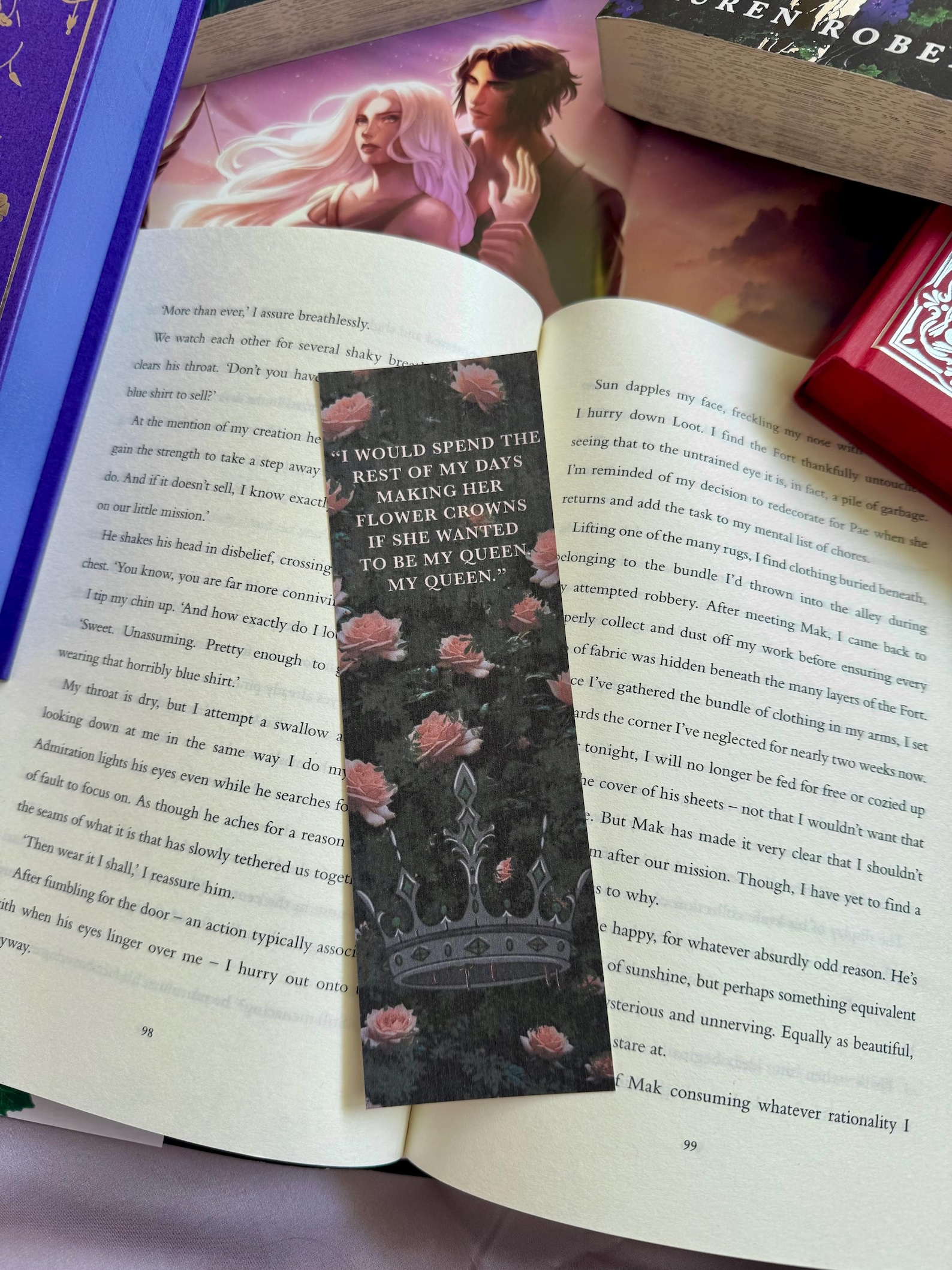 Powerless Bookmark Set | Digital Printable Bookmarks for Book Lovers ...