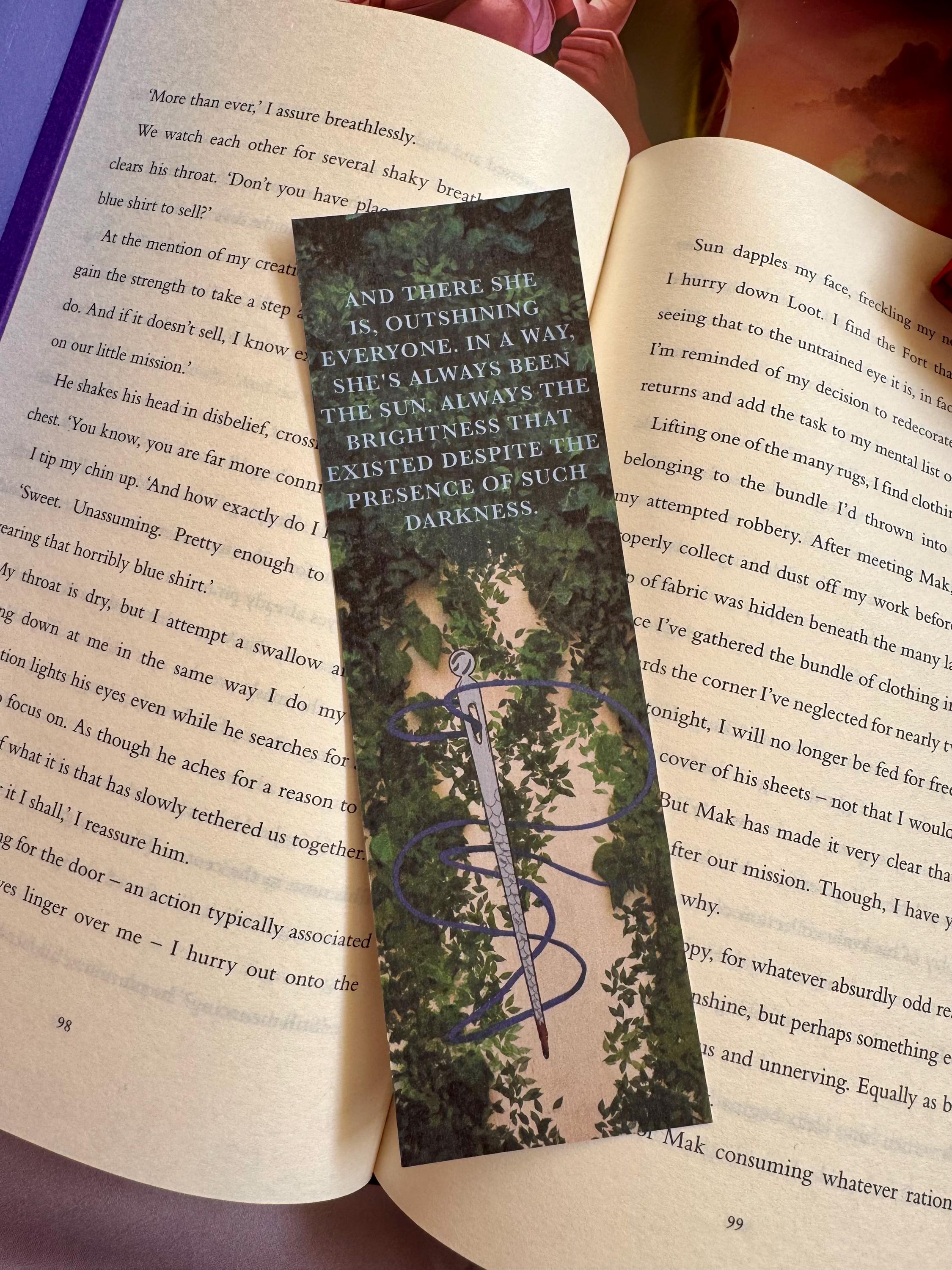 Powerless Bookmark Set | Digital Printable Bookmarks for Book Lovers ...