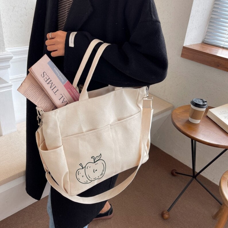 Fruits Tote Bag Tote Bag Printing Pattern Reusable Tote Bag - Etsy