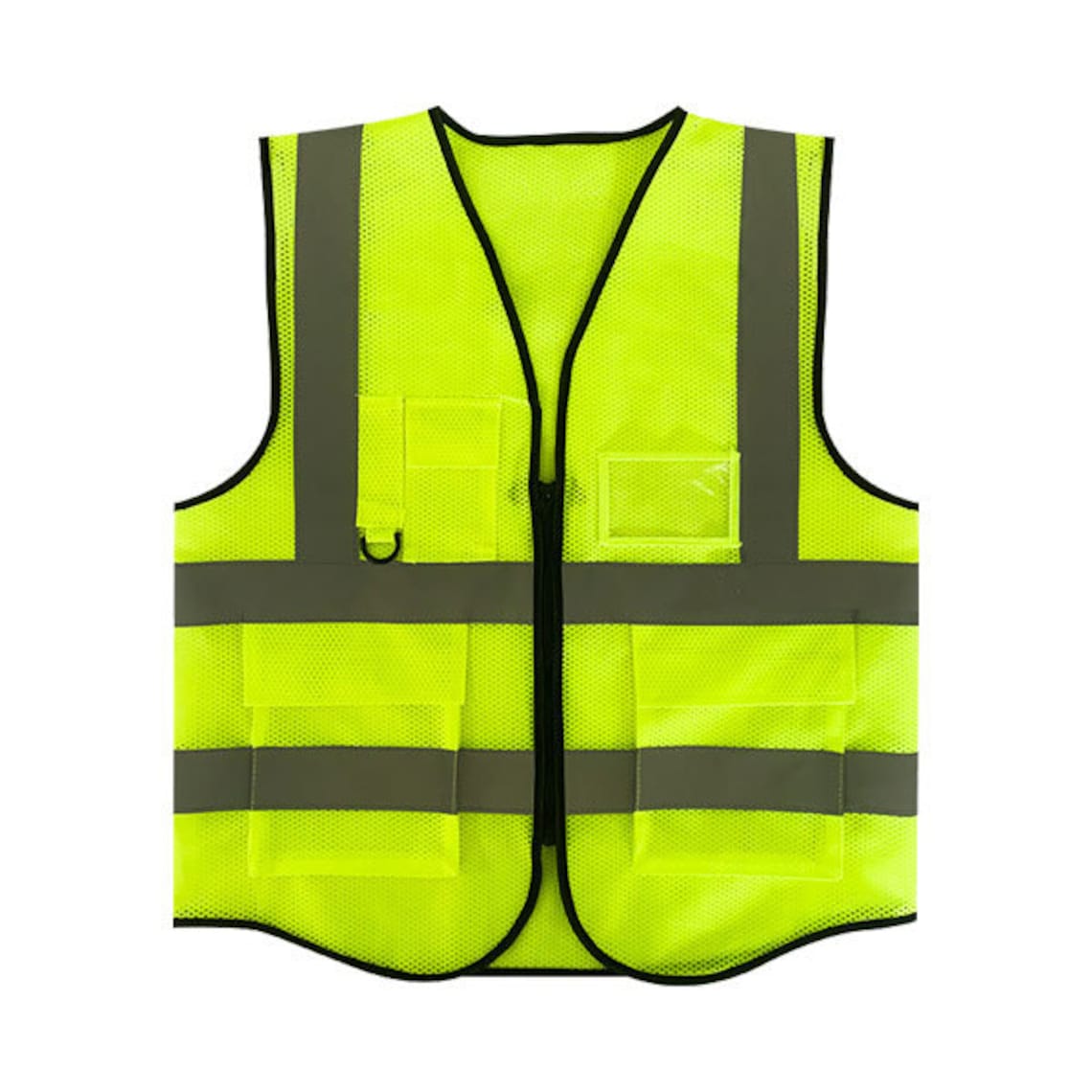 Personalized Safety Vest With Pockets, Mesh Fabric for Safety Vest ...