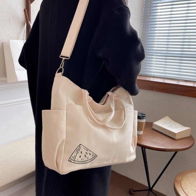 Fruits Tote Bag Tote Bag Printing Pattern Reusable Tote Bag - Etsy