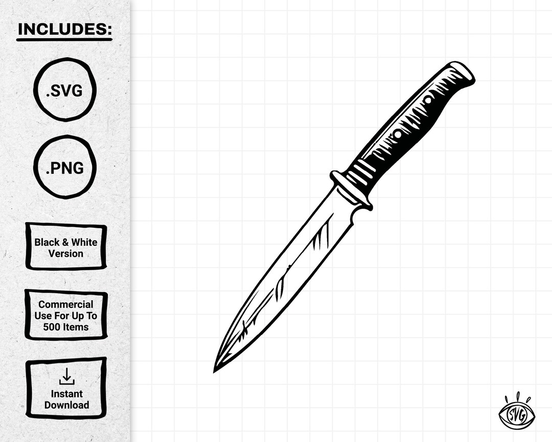 Knife SVG Knife PNG Knives SVG Knife Clipart Dagger - Etsy Australia
