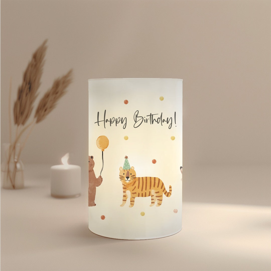 Children's Birthday Lanterns, Cute Animal Decorations, Children's ...