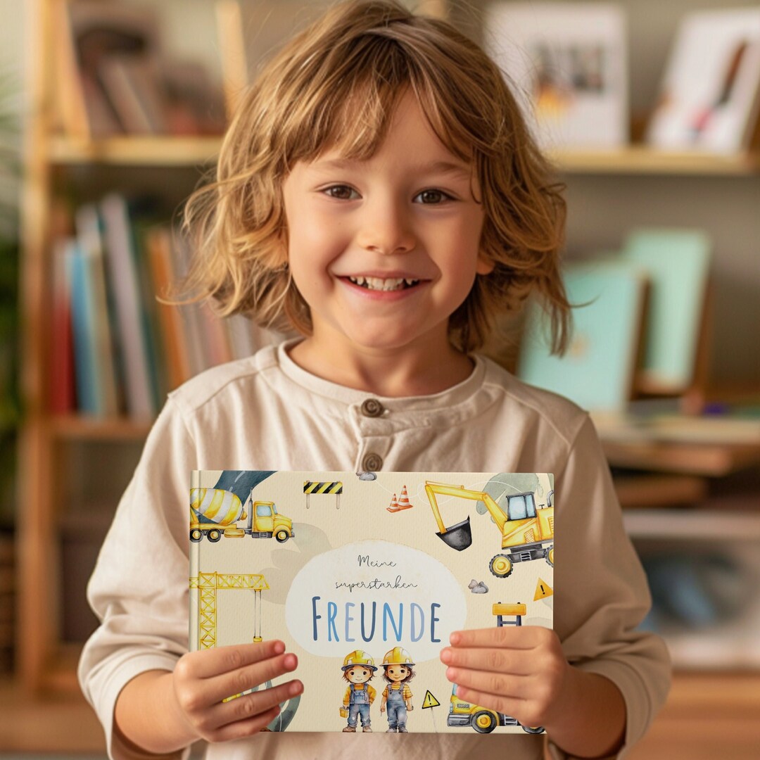 Friendship Book Excavator for Children | Friendship Album Boys ...