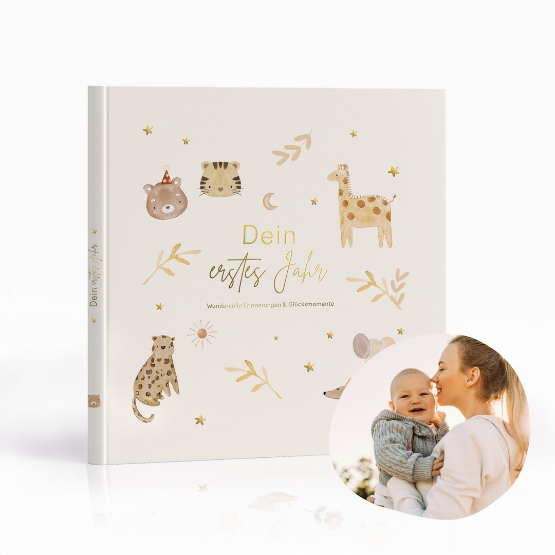 Baby Journal My First Year | Baby Memory Book | Gift for Birth ...