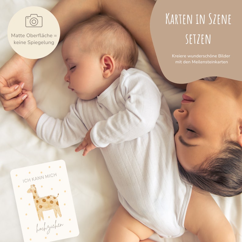50 Milestone Cards "your First Year" to Fill Out Including Cotton Bag ...