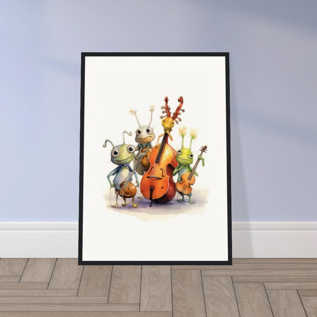 The Nightly Concert of the Forest Crickets Premium - Etsy