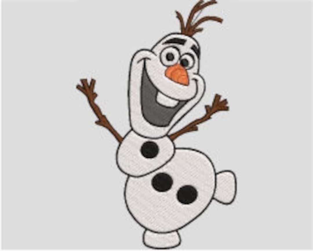 Olaf Embroidery Design. Machine Embroidery Design. Embroidery Design ...