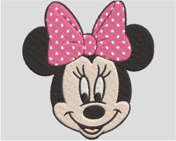 Minnie Mouse Embroidery Design. Machine Embroidery Design. Embroidery ...