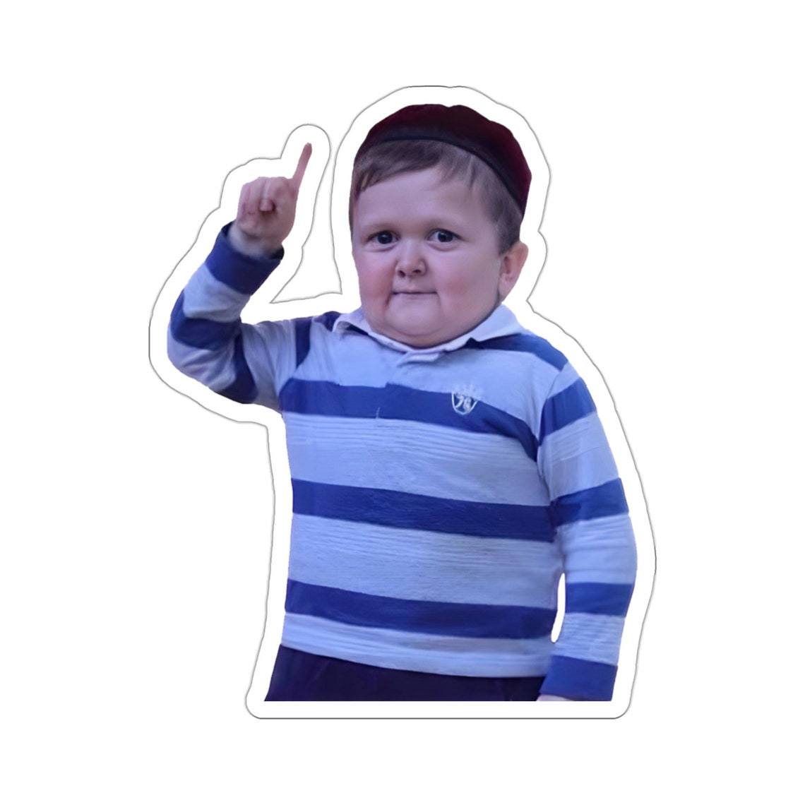 Hasbulla Funny Pointing Vinyl Sticker Decal - Etsy