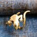 Lizard Ring, 18k Gold Plated Lizard Ring, Lizard Jewelry, Reptile Ring ...