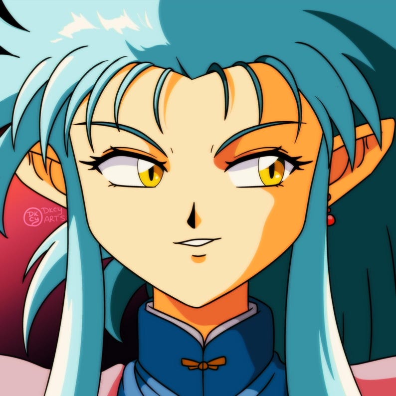 Tenchi Muyo! - Character Portraits - Etsy