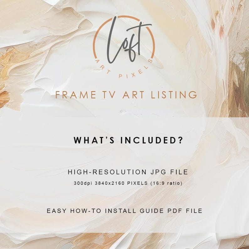 Winter Forest Painting Frame TV Art | Instant Decor Painting ...