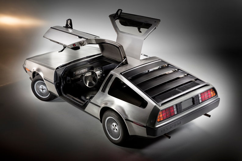 Delorean, Dmc-12, DIGITAL DOWNLOAD, PRINTABLE Photo, Back to the Future ...