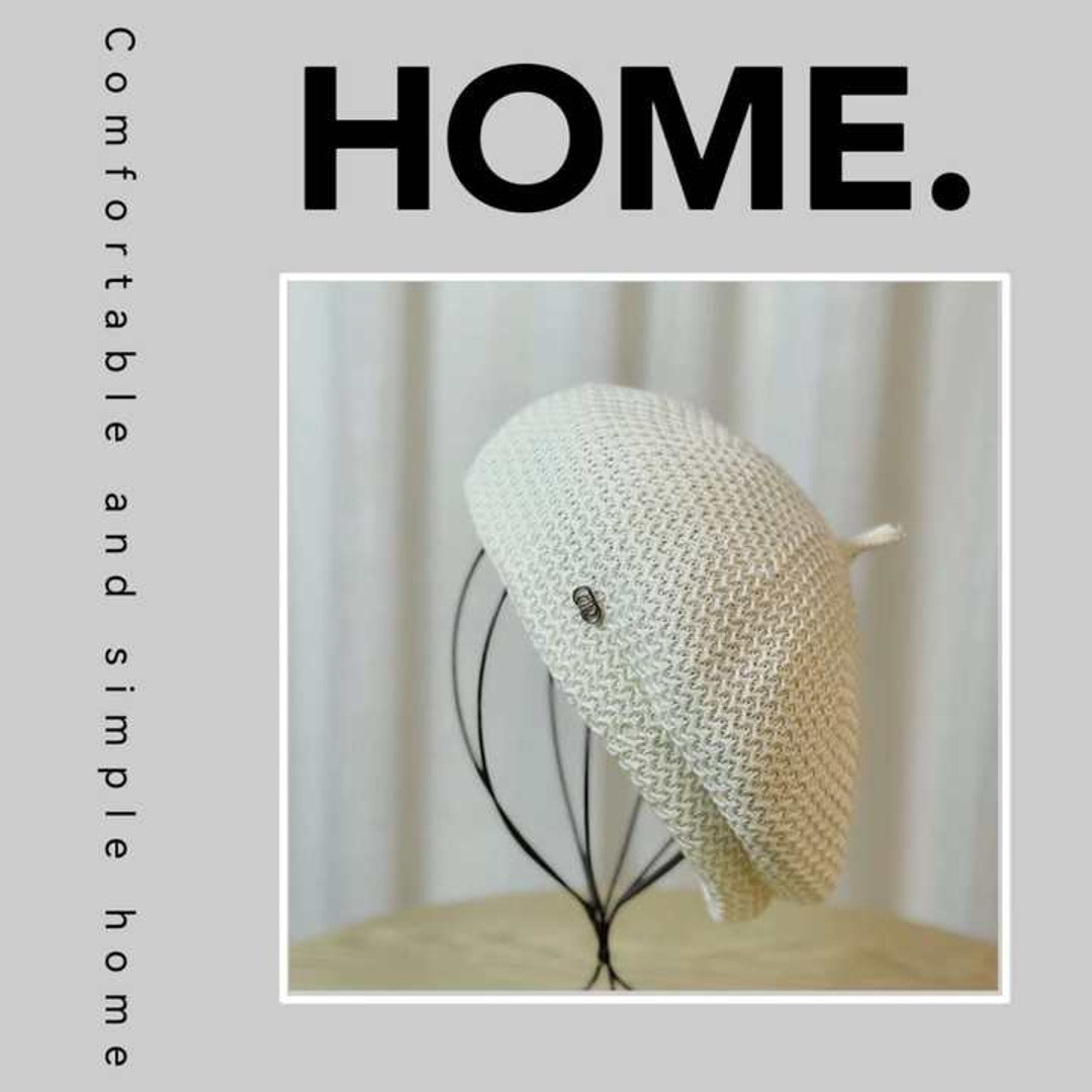 Women's Straw Beret Cap-travel Modern Cap Outdoor - Etsy