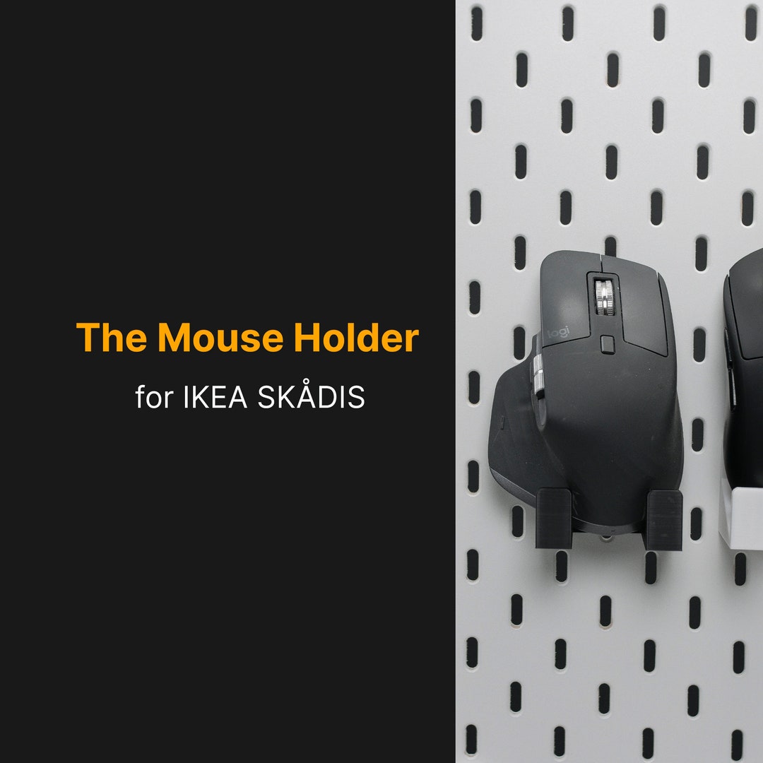 The Mouse Holder for IKEA SKÅDIS Pegboard - Etsy