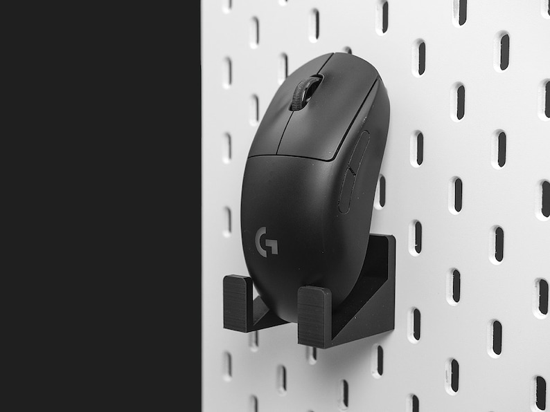 The Mouse Holder for IKEA SKÅDIS Pegboard - Etsy