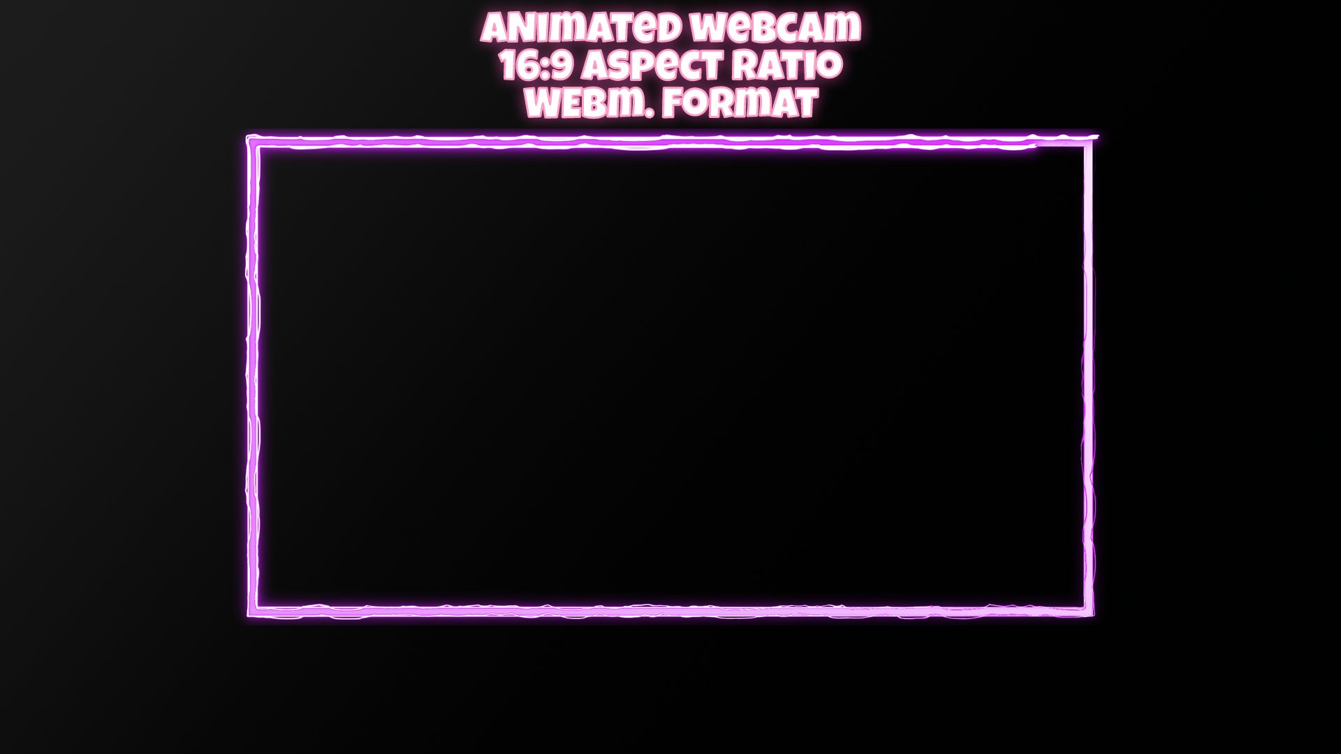 Animated Pink Webcam Overlay for Live Streaming - Etsy
