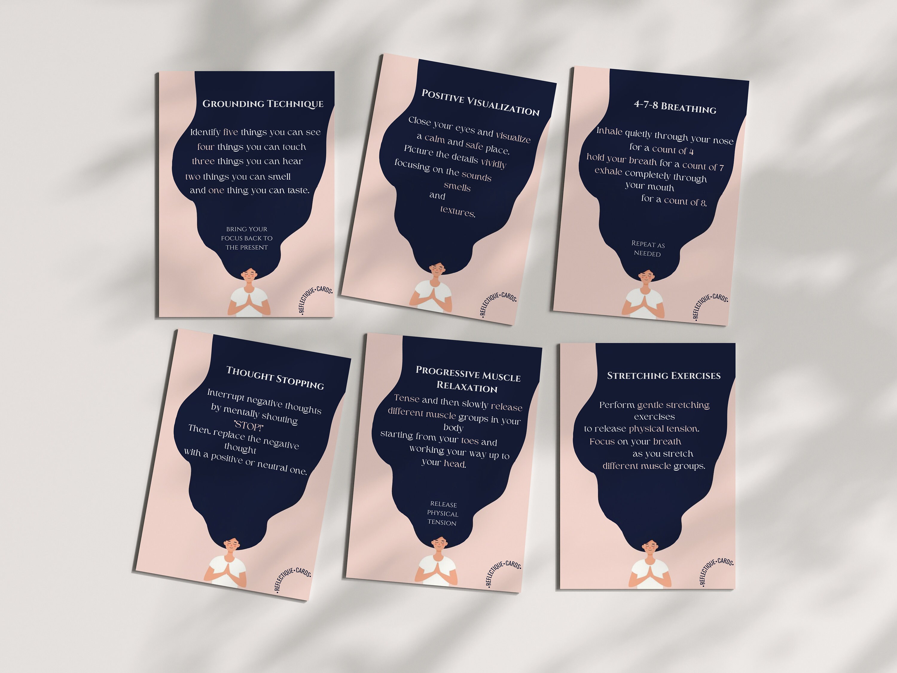 Anxiety Relief Card Printable Affirmation Card Therapy Card Self Care ...