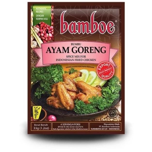 Bamboe Flavors of Indonesia Instant Seasoning in Indonesia - Etsy