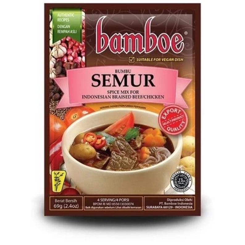Bamboe Flavors of Indonesia Instant Seasoning in Indonesia - Etsy