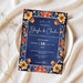 Mexican Tile Wedding Invitation Template, Editable 5x7 Traditional ...