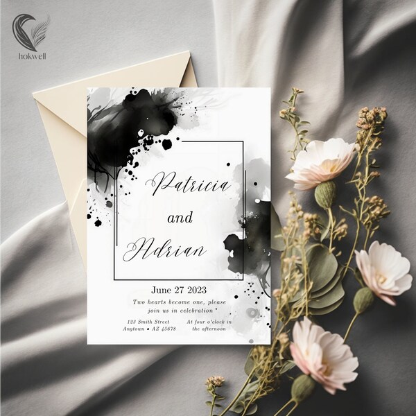 Glamorous Invitation - Etsy