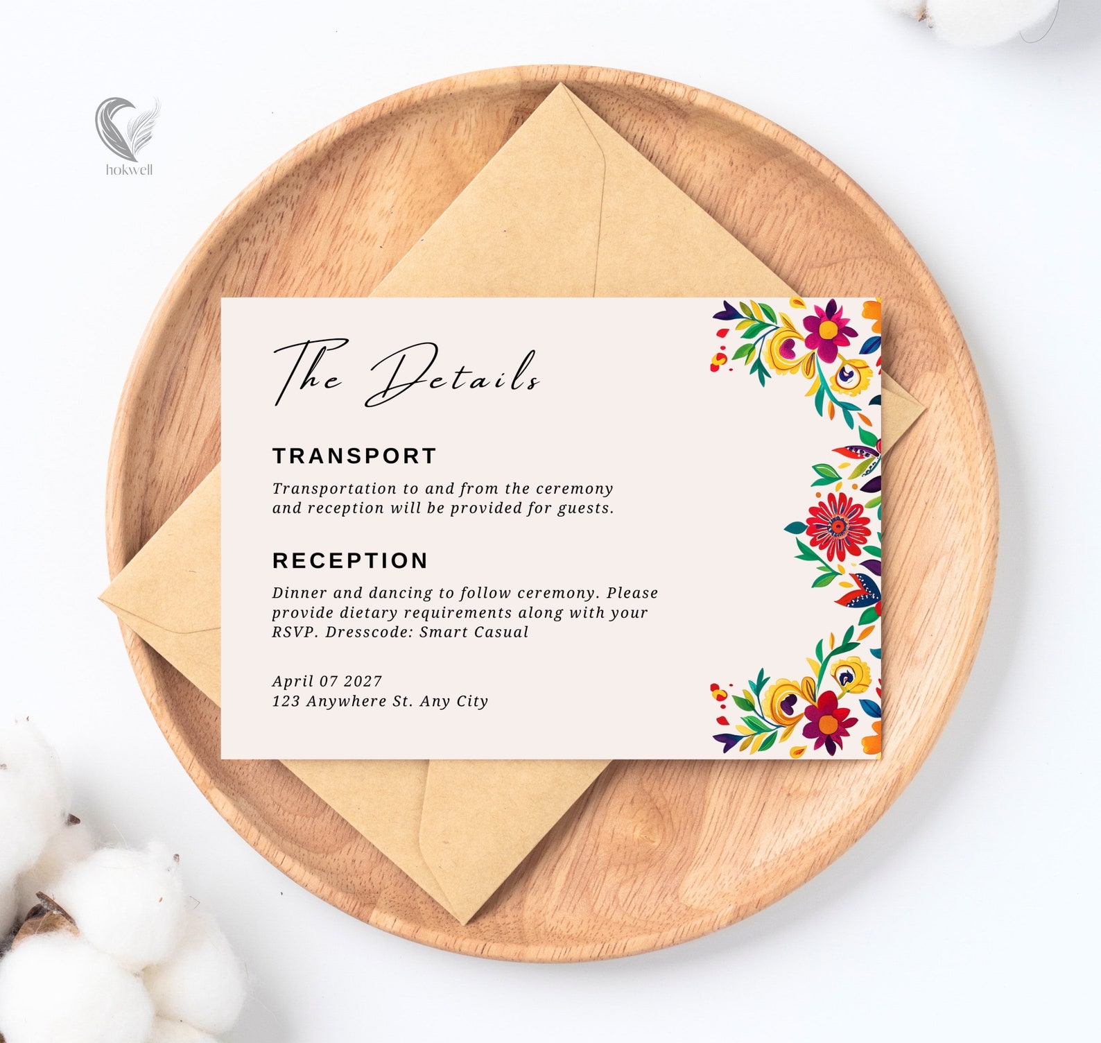 Mexican Wedding Invitation, Talavera Tile Fiesta Invites, Colorful ...