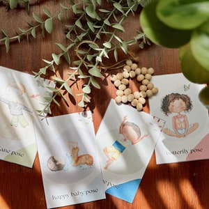 Kids Yoga Cards • Yoga Flashcards • Calm Down Activity • Yoga for Kids ...