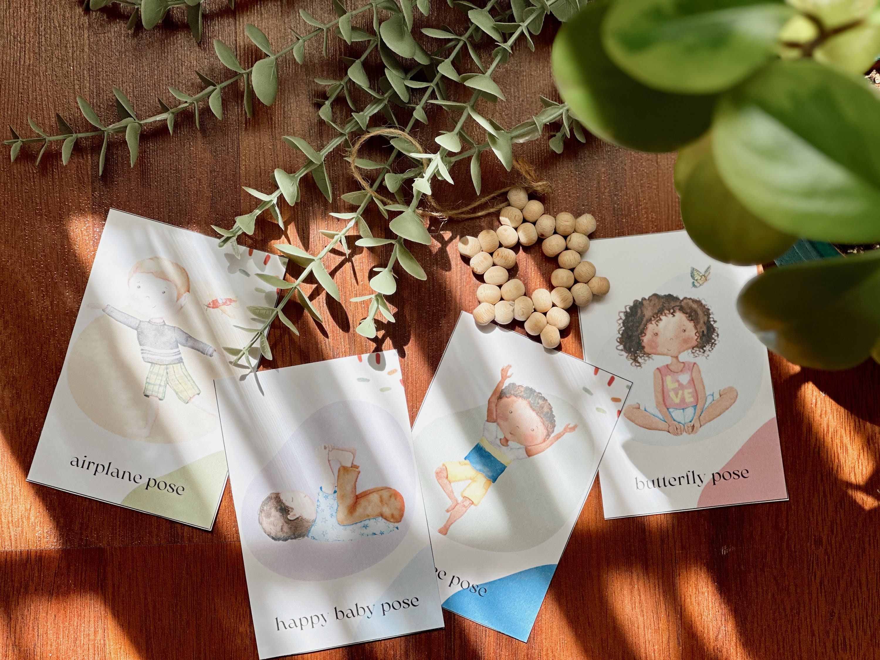 Kids Yoga Cards • Yoga Flashcards • Calm Down Activity • Yoga for Kids ...