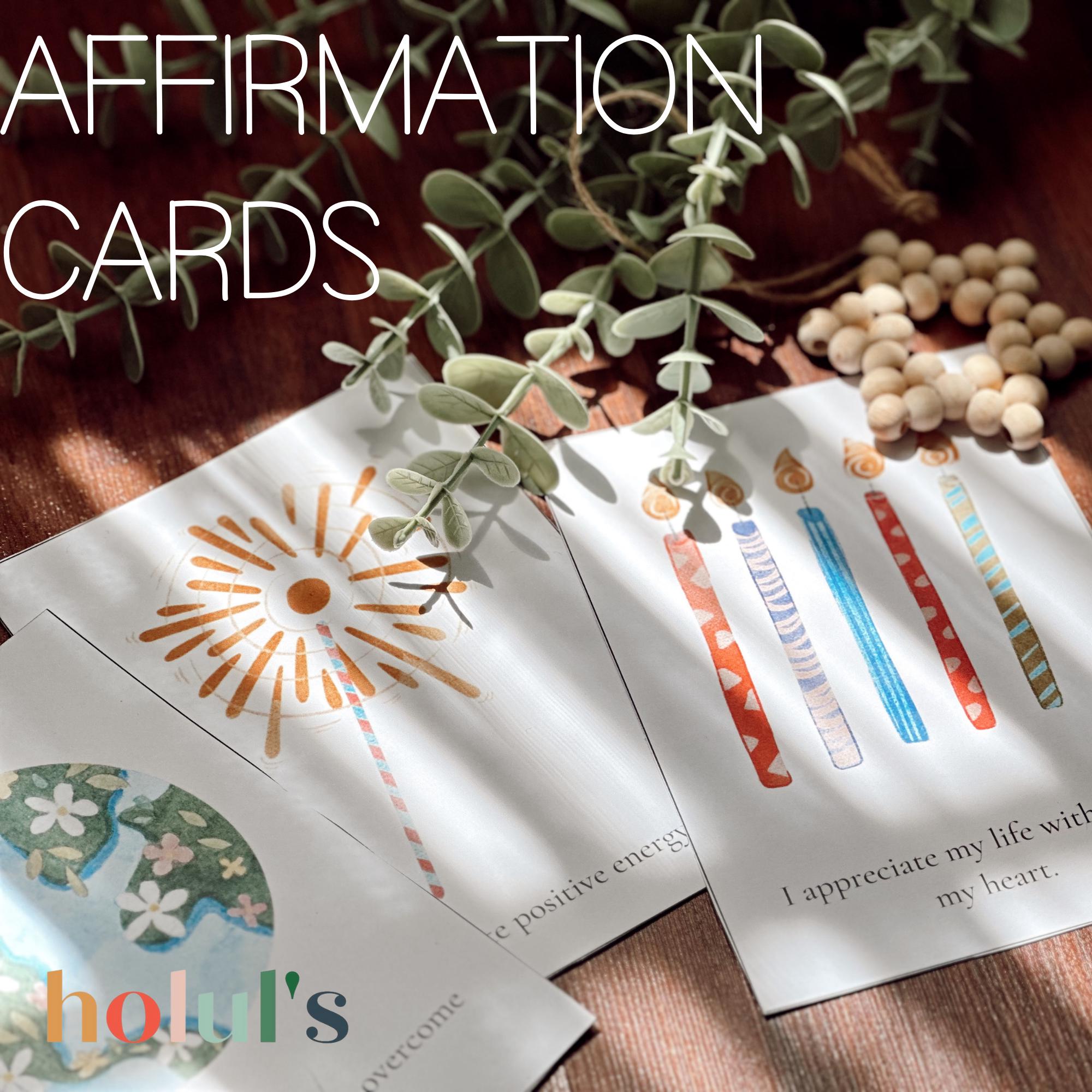 30 Affirmation Cards for Kids • Positive Affirmations Cards •mental ...