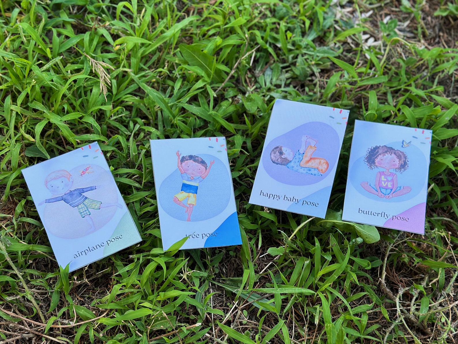 Kids Yoga Cards • Yoga Flashcards • Calm Down Activity • Yoga for Kids ...
