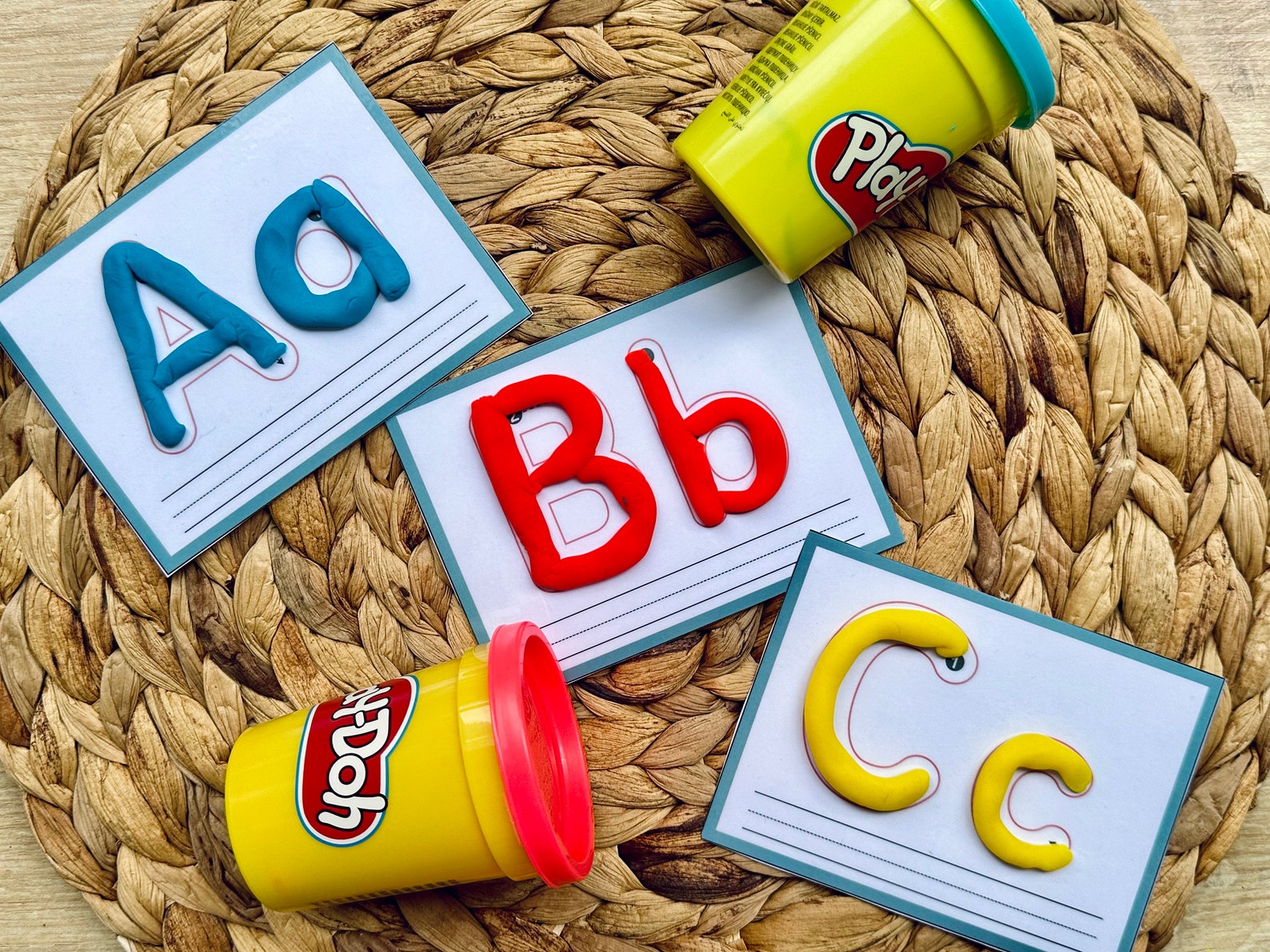 Preschool Printables Alphabet Play Doh Mats Preschool Printable Writing ...