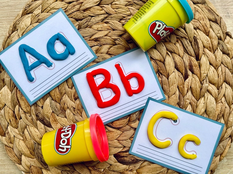 Preschool Printables Alphabet Play Doh Mats Preschool Printable Writing ...