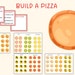 Build A Pizza • Pizza Counting Worksheet • Build A Pizza Playset ...